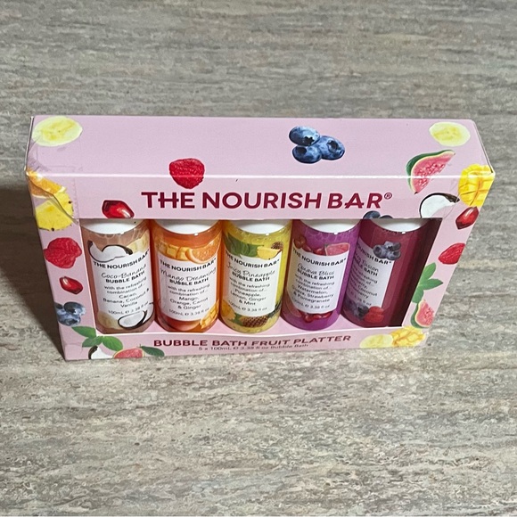 The Nourish Bar | Bath & Body | Nib The Nourish Bar 5piece Vegan Bubble ...